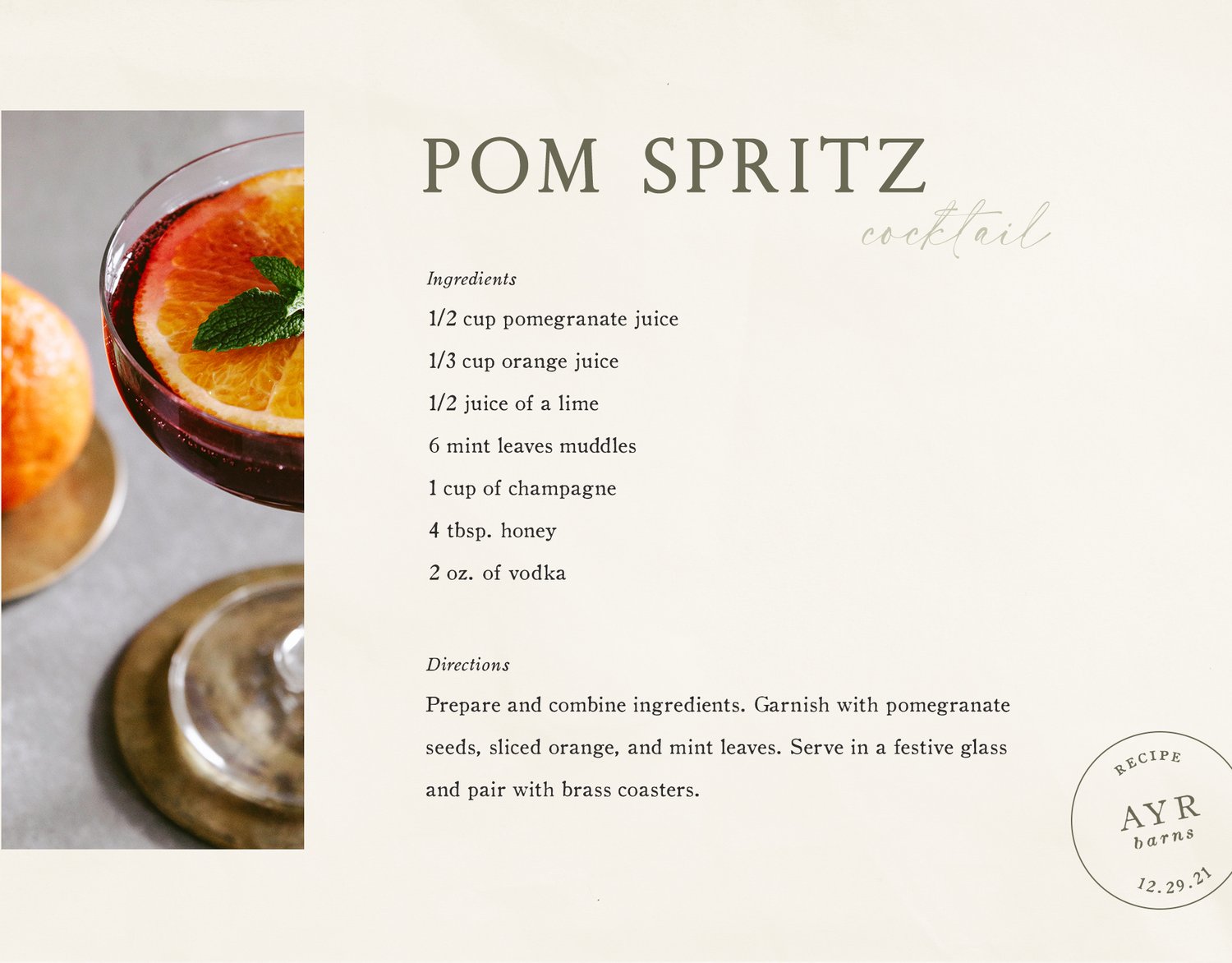 POM SPRITZ – AyrBarns.com